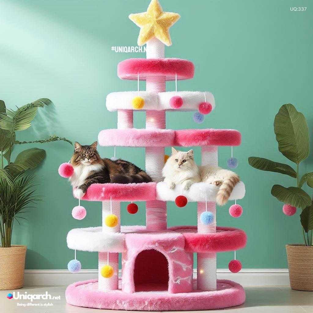 Cat Friendly Christmas Decor DIY Cat Tree UniqArch Cat Friendly Christmas Decor DIY Cat Tree UniqArch